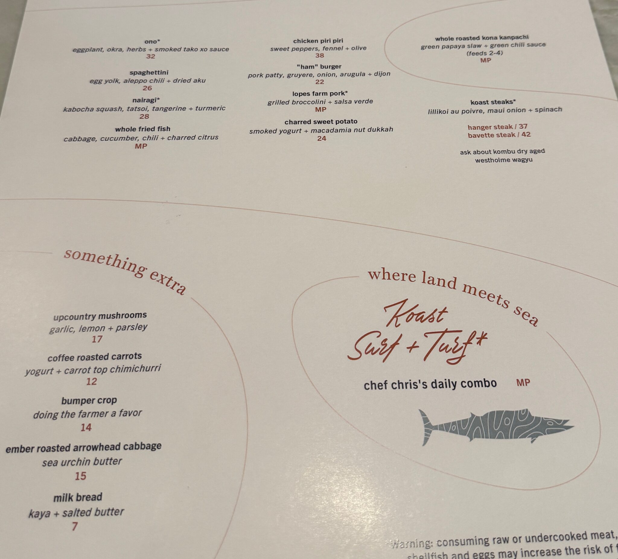 Koast – New Upscale Restaurant in Wailea | OG Maui – Ultimate Maui Info ...